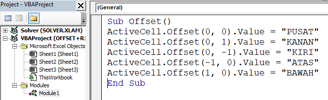 Offset Function In VBA Macros MicrosoftExcel